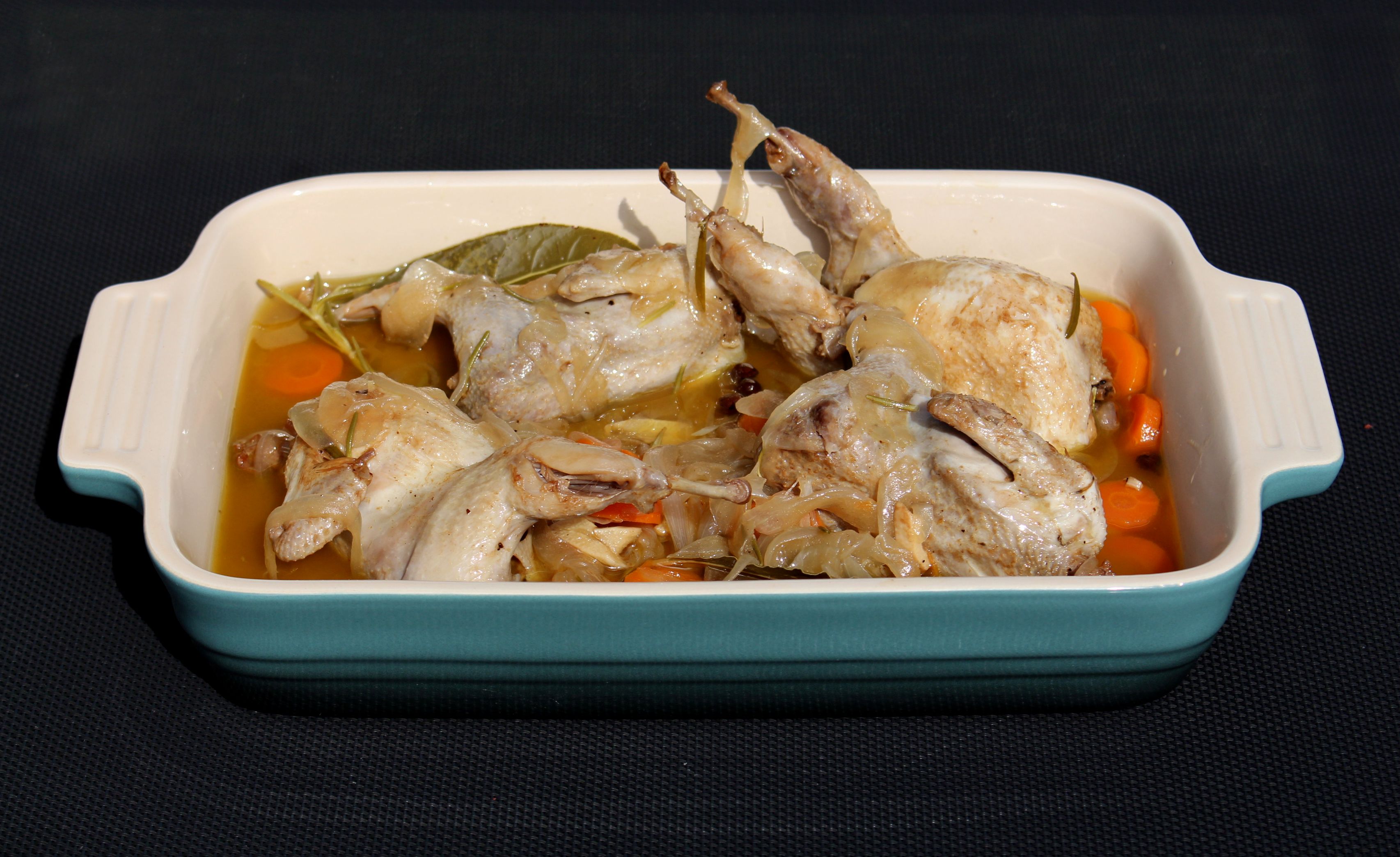 Codornices en Escabeche – Fuego de Mortero